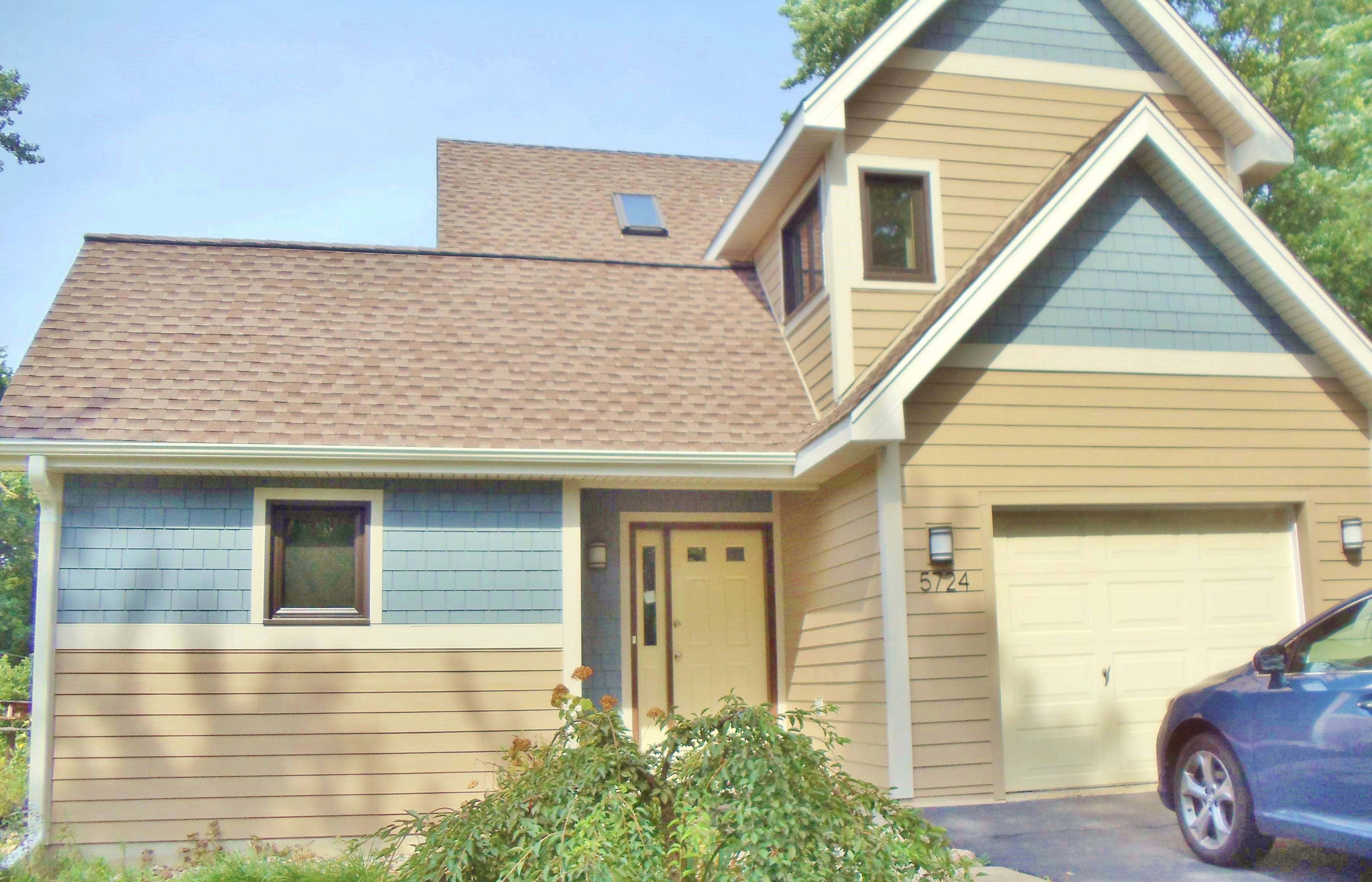 Khaki Brown Hardie Lap Siding with Boothbay Blue Hardie Shingle Siding ... Khaki Brown Hardie Lap Siding with Boothbay Blue Hardie Shingle Siding ...