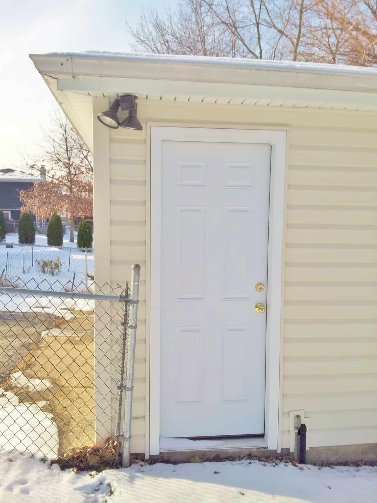 Alside Odyssey Plus Vinyl Siding & Steel Entry Door in Wheaton - Opal ...